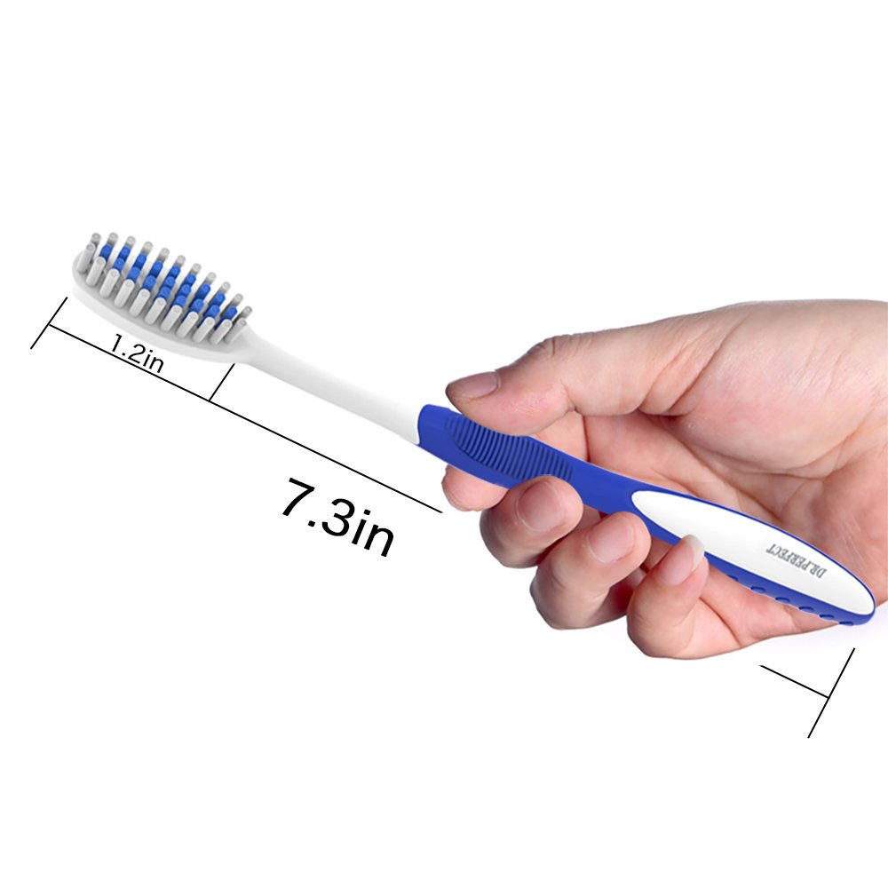 Set of 12 Medium Soft Bristle Toothbrushes - DR.PERFECT