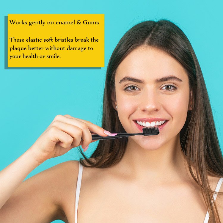 Elastic soft bristles toothbrush - DR.PERFECT